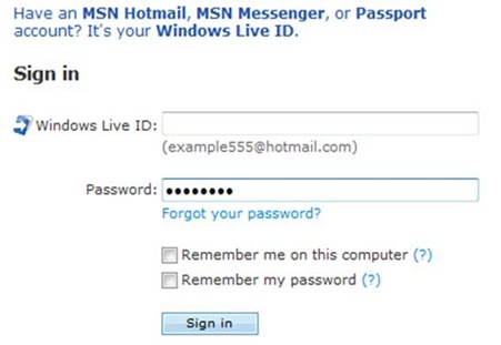 Tutorials: How to Login to Live Mail and Hotmail Accounts